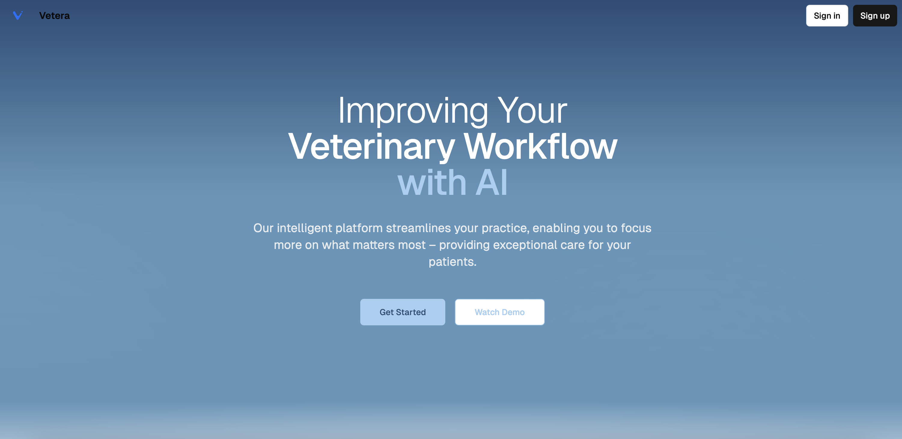 Vetera - AI-Powered Veterinary Assistant